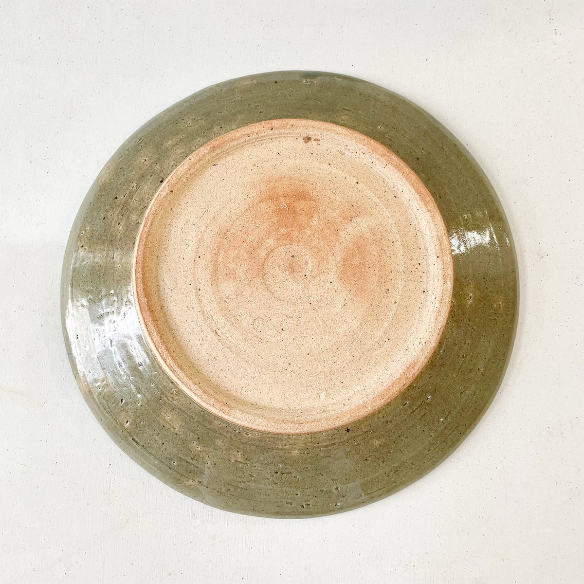 緑釉粉引茜中皿 – ゆう雑貨店 緑釉粉引茜中皿 – ゆう雑貨店
